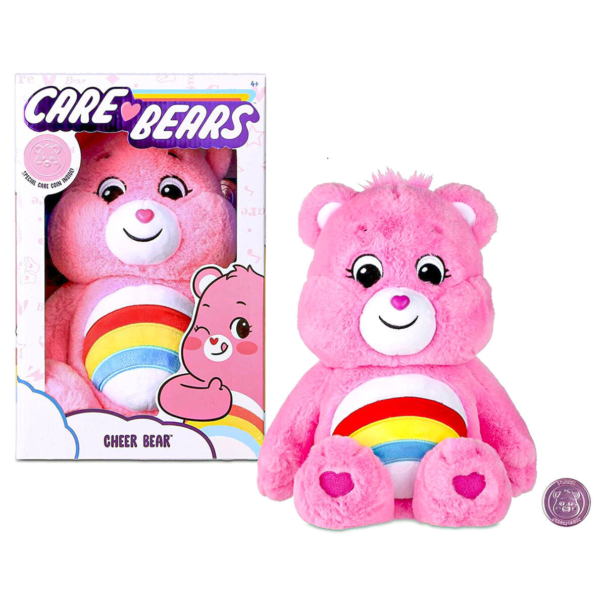 Basic Fun Care Bears Cheer Bear 14 inch Medium Plush – H R Inventories